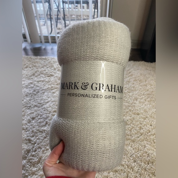 Mark & Graham | Bedding | Mark Graham Light Grey Blanket Rachel Zoe ...
